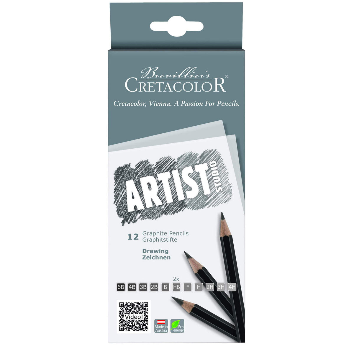 Cretacolor Studio Graphite Pencil Set – Galea's Art Studio